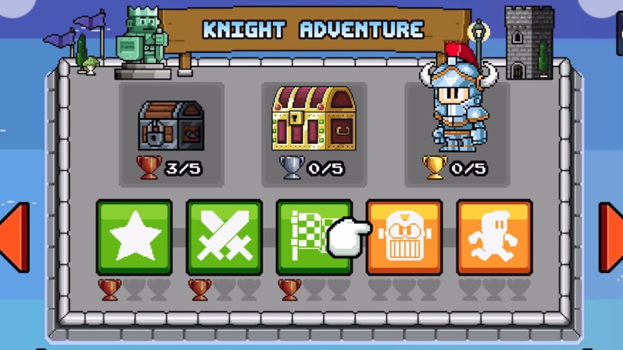 DAN THE MAN: Knight Adventure Final part 3 Cool Action and thx for 100 ...