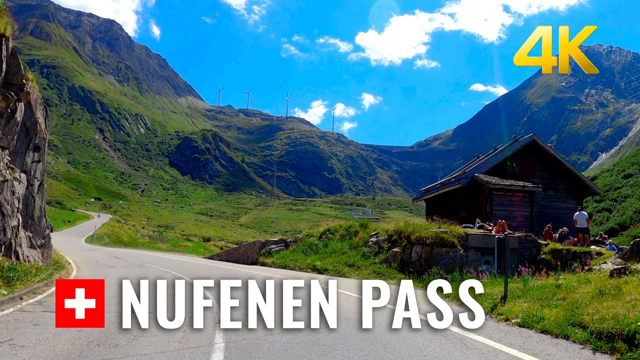 Switzerland 🇨🇭 Nufenen Pass, connection between Ticino and the Rhone ...