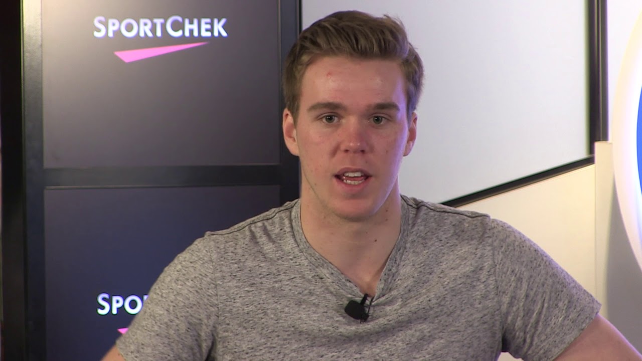 Minor hockey players interview Connor McDavid - YouTube
