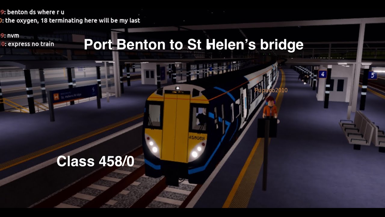 Roblox Stepford County Railway (SCR) Port Benton to St Helen’s bridge ...