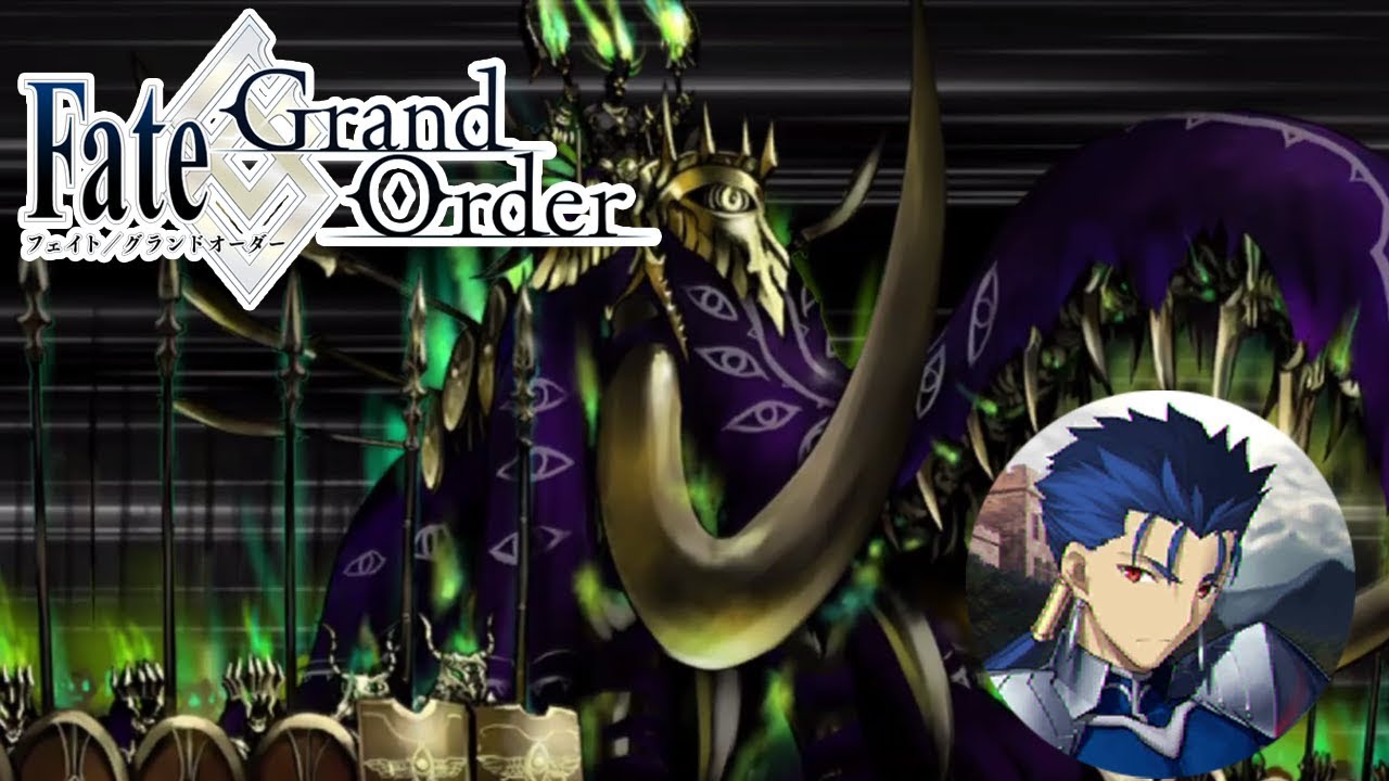 FGO [NA] - Cu Chulainn vs Darius III (Fate Accel Zero 'FINALE') - Solo ...