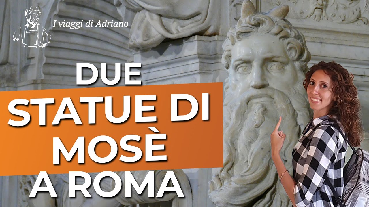 Due statue di Mosè a Roma - YouTube