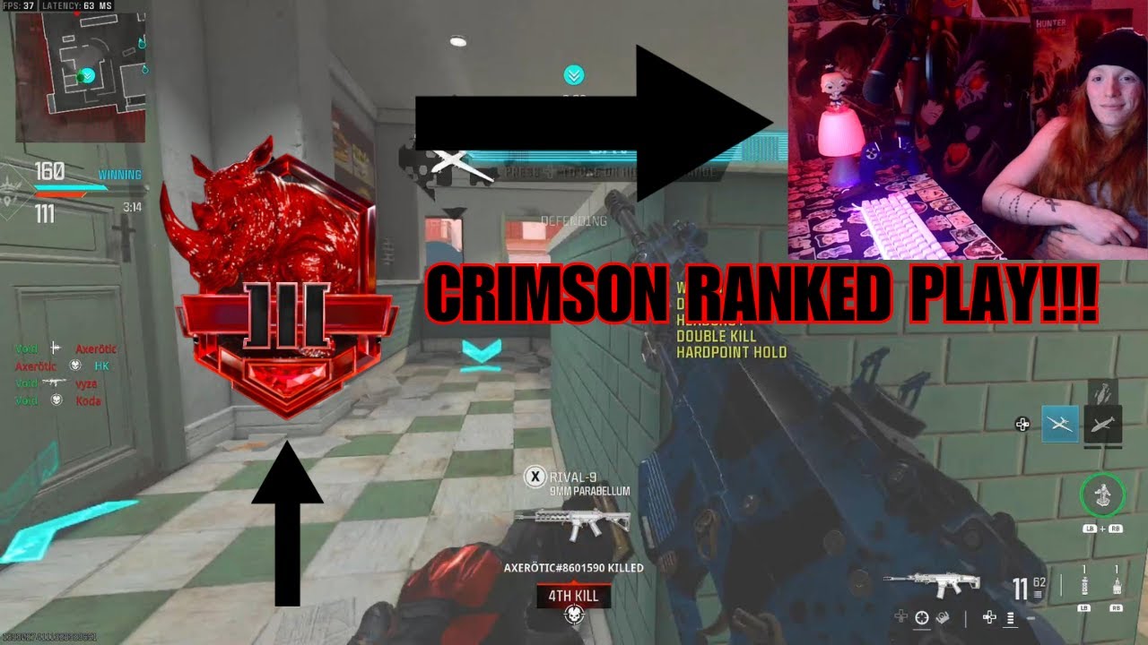THIS IS HOW A INSANE RANKED PLAY CRIMSON DOMINATES MW3 RANKED PLAY (not ...