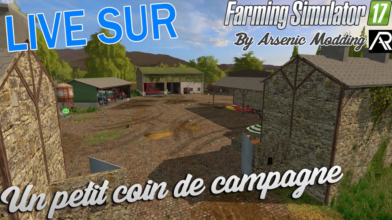 Farming Simulator 17 | DÉCOUVERTE D'UNE MAP VRAIMENT MAGNIFIQUE ! - YouTube