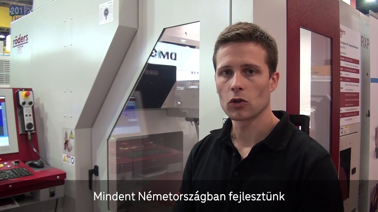Röders XP501 precíziós, nagysebességű maró és köszörűgép - Mach Tech ...