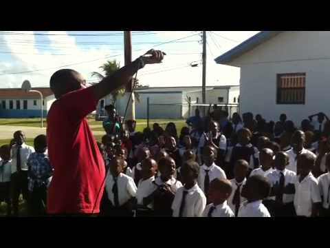 Lewis Yard Primary School Turning Up For Jesus - YouTube