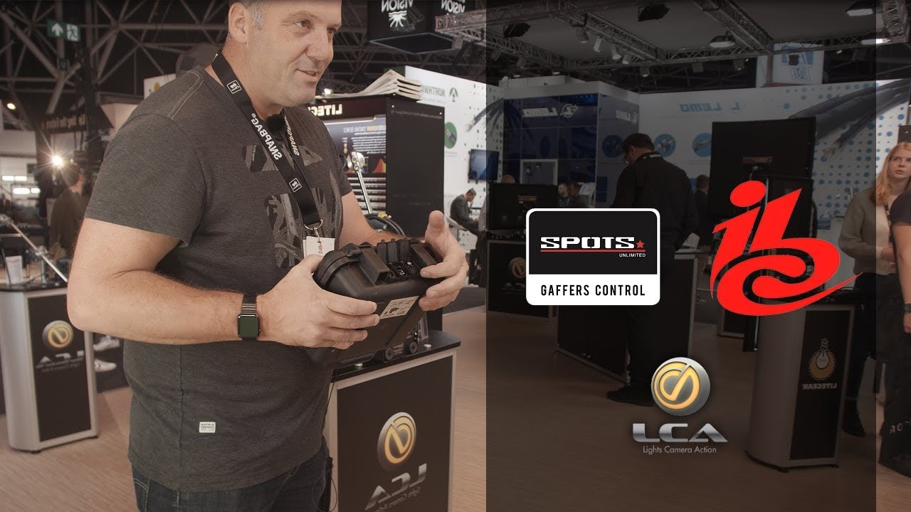LCA Lights Camera Action - Gaffers Control at IBC 2019 - YouTube