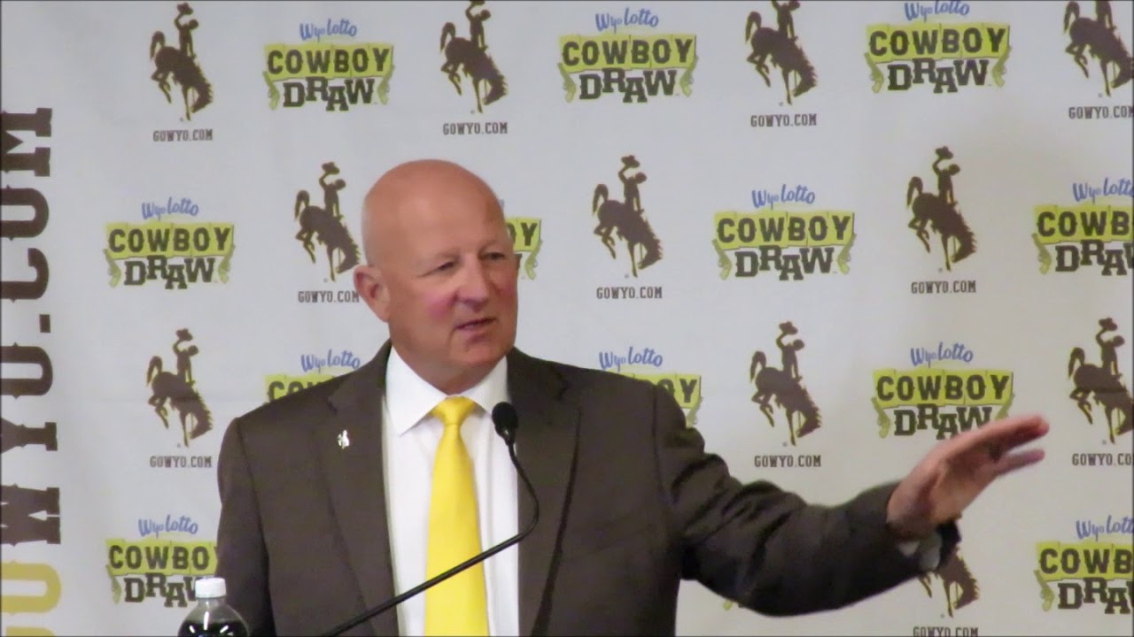 Wyoming Coach Craig Bohl Reacts To Josh Allen Performance - YouTube