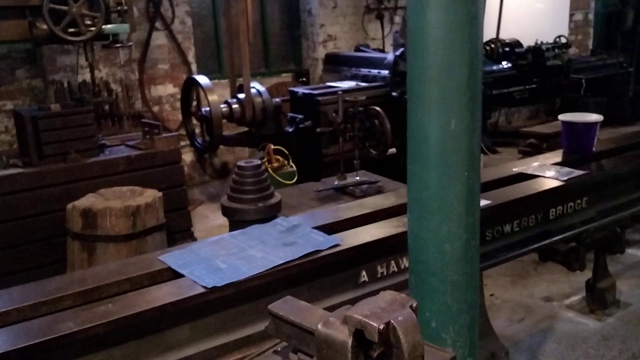Machine tools in Halifax Industrial museum - YouTube