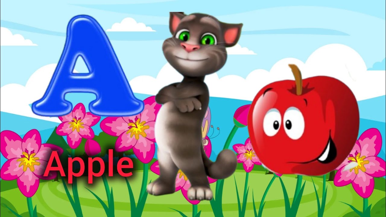Learning ABCD Letters and Basic English Vocabulary | Toddlers learnin ...