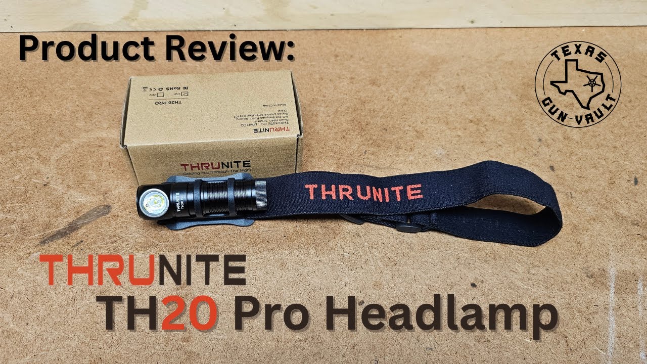 Product Review: Thrunite TH20 Pro Headlamp - YouTube