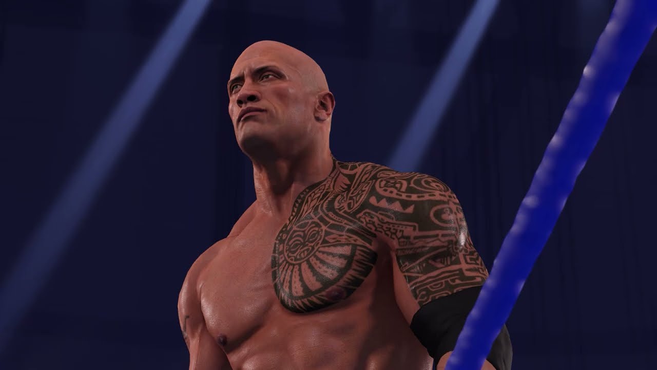 🔥WWE 2K24 - Doudrop vs Roman Reigns vs The Rock| WWE2k Feb 4, 2024 | # ...