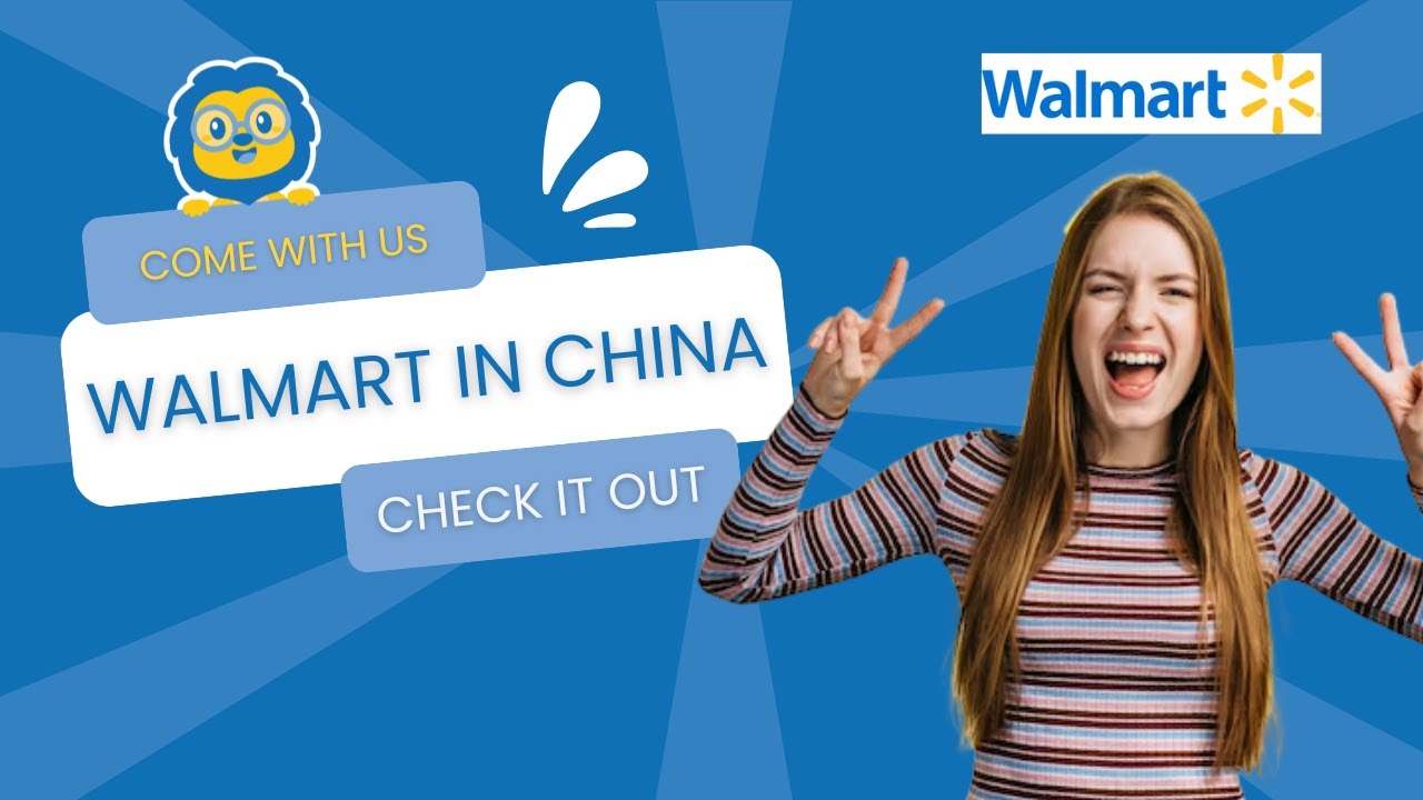 Walmart in China 🇨🇳 Walkthrough of a Chinese Walmart - YouTube