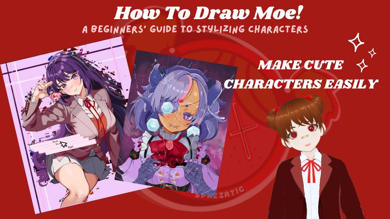 Stylizing Characters Guide! | A Quick Introduction to "Moe" Style | Let ...