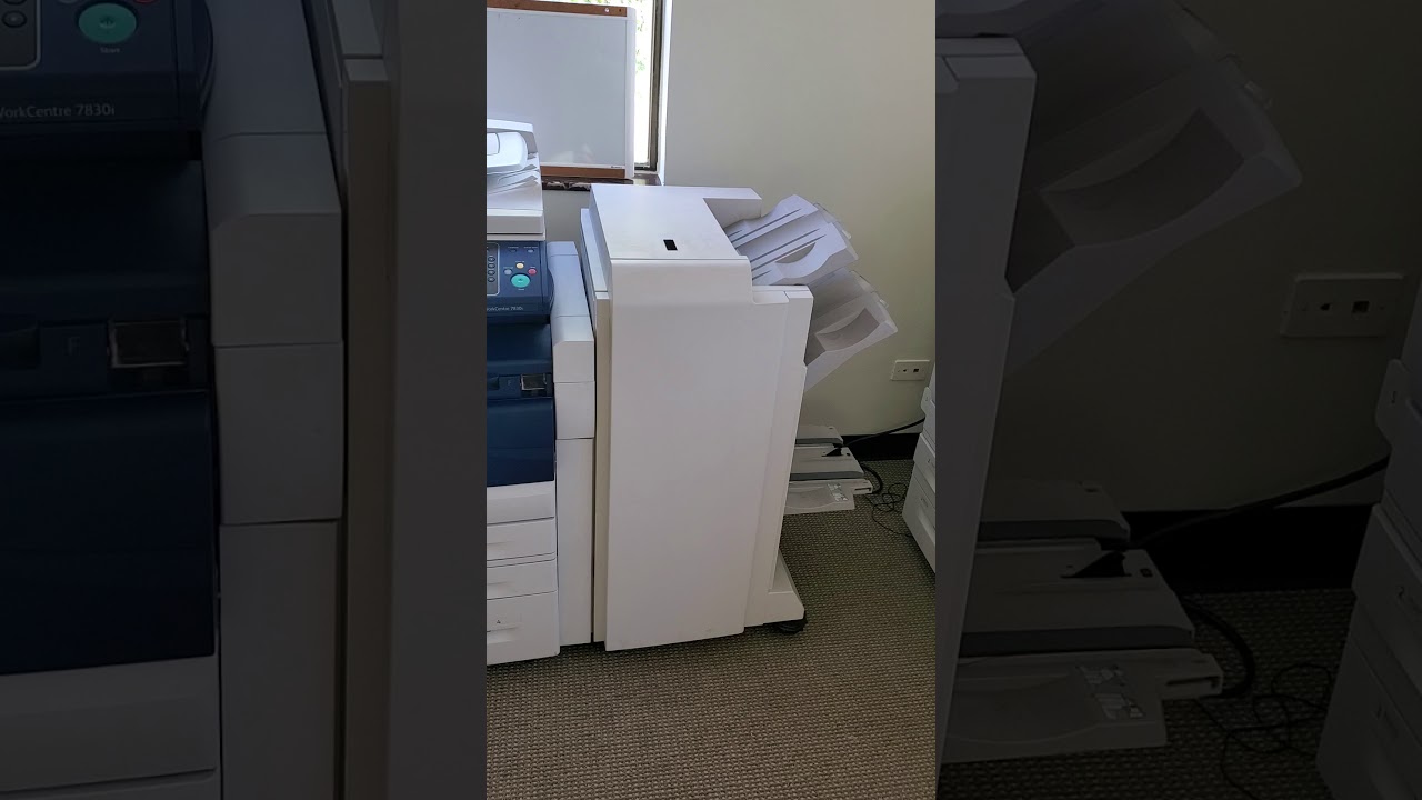 Xerox 7830 for sale - YouTube