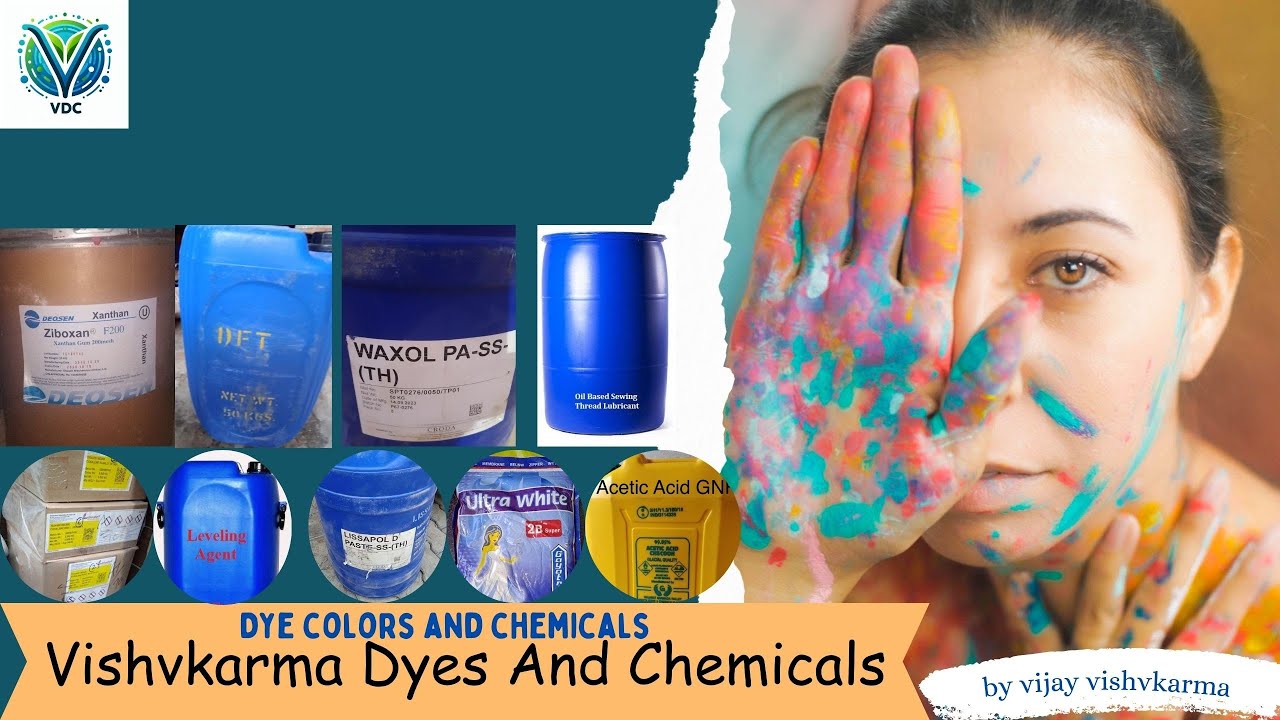 Explore a Spectrum of Vibrant Dye Colors and Chemical Solutions with ...