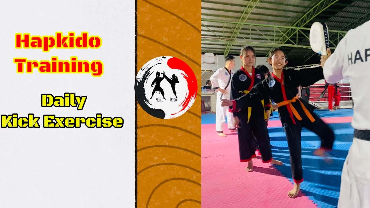 Daily Kick Exercise | Hapkido Training #kicking #kicks #hapkido - YouTube