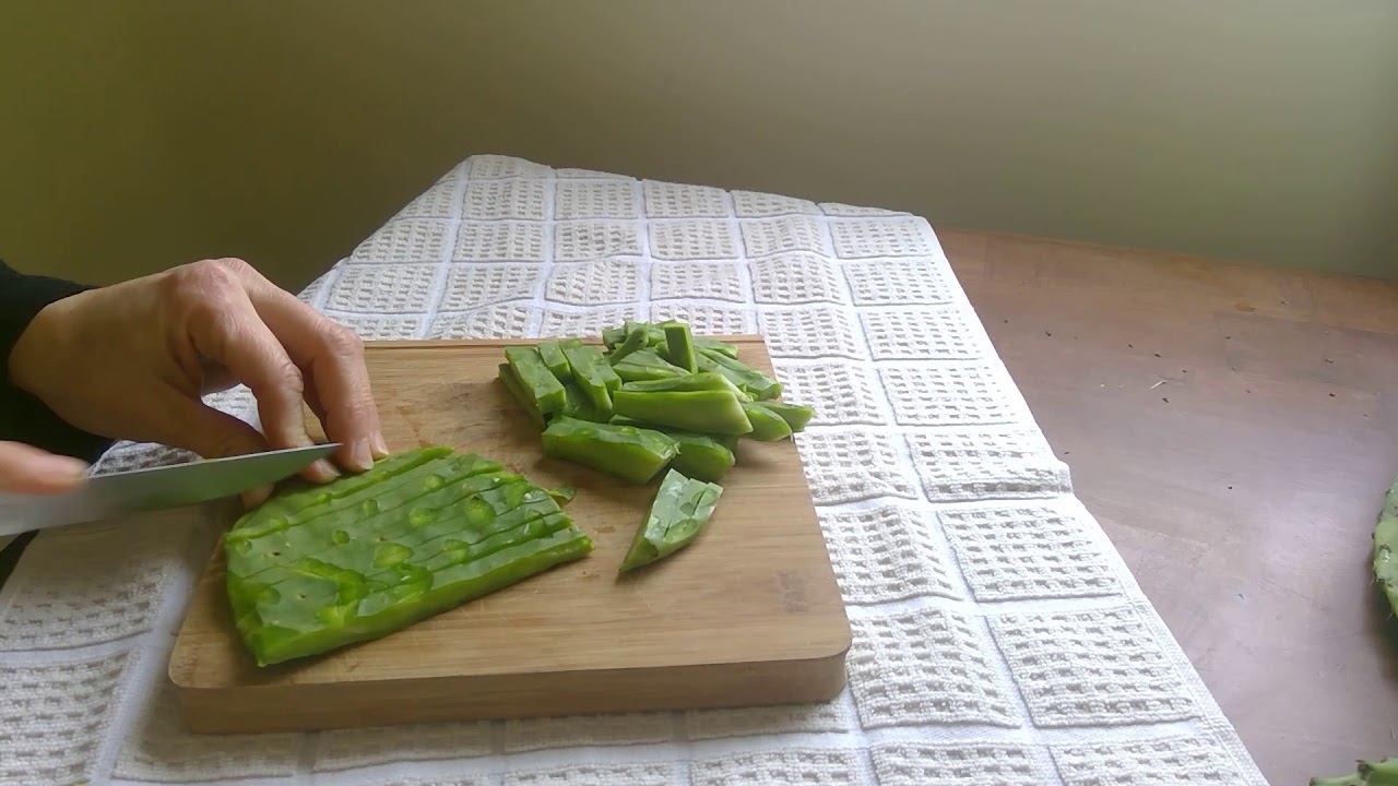 Nopalitos a la mexicana, receta facil nutritiva vegana - YouTube