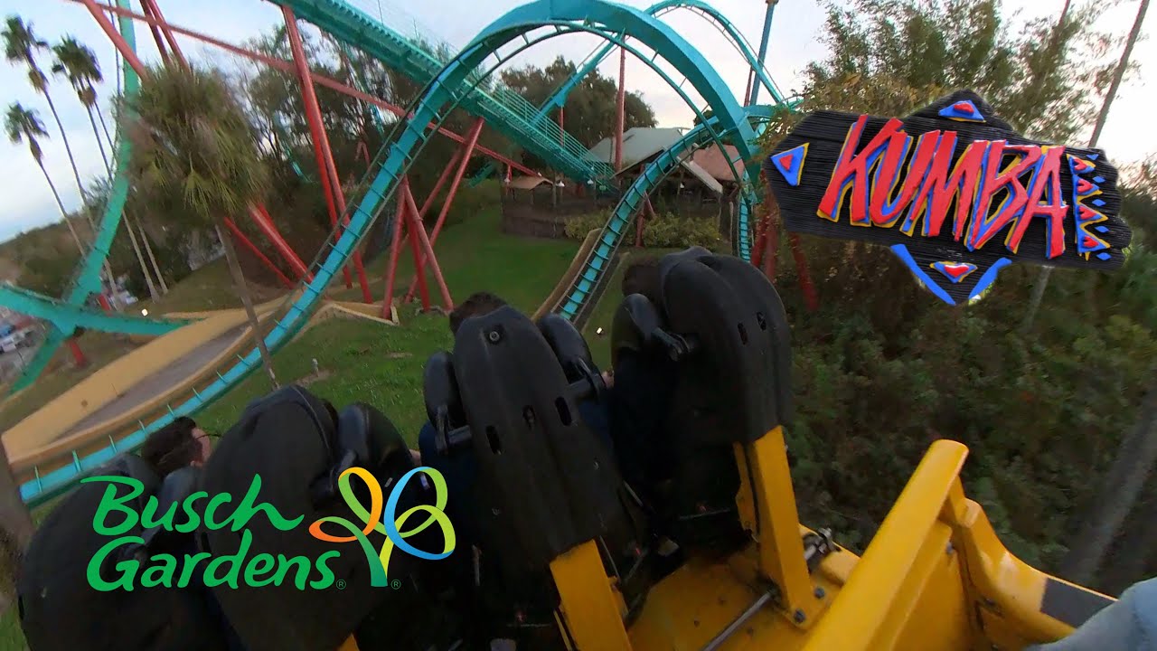 Kumba - Busch Gardens Tampa Bay - Onride - 4k - YouTube