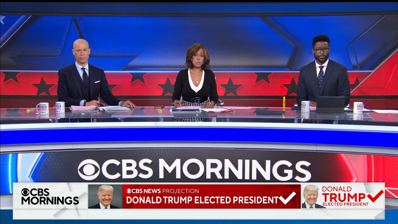 CBS Mornings - Special - Election Coverage - Headlines, Open and ...