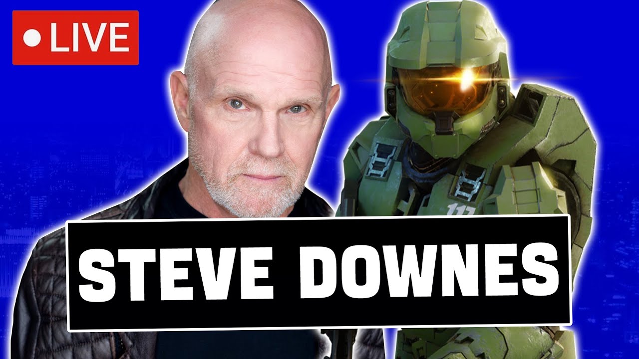 🔴Master Chief Actor Steve Downes on HALO INFINITE, DLC & New TV Series - YouTube