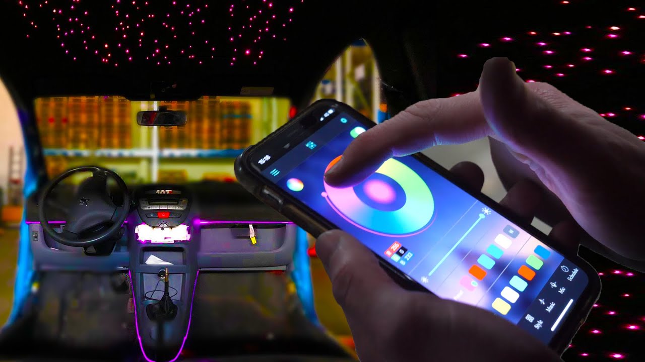 LAMPJES UIT CHINA IN AUTO BOUWEN - YouTube