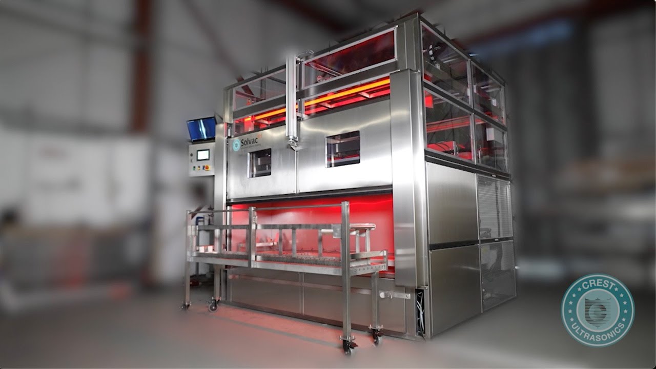 Solvac S11000 Heavy-duty Automated Vapor Degreasing System - YouTube