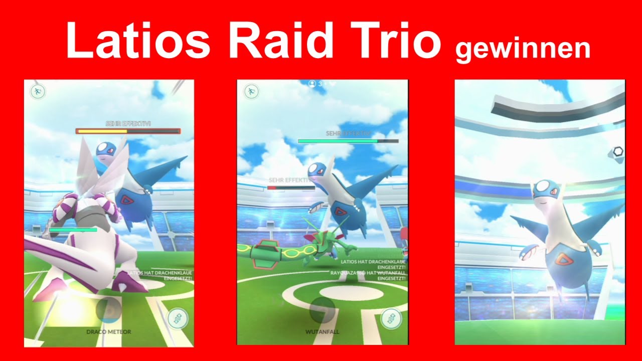 Latios Raid Trio gewinnen. Wie man Latios zu dritt im Raid besiegt ...