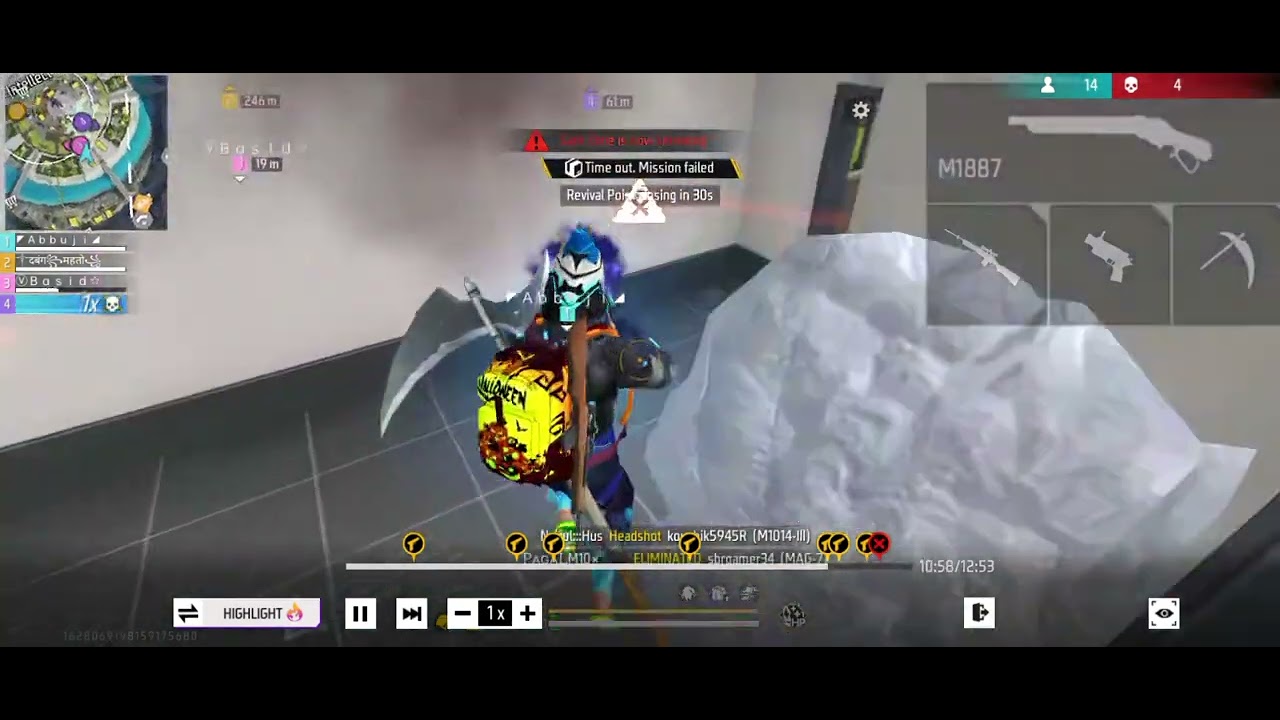 garena free fire Max noob gameplay no headshot💔 - YouTube