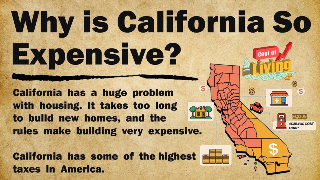 Why Is Living in California So Expensive? 🇺🇸😰 USA Cost of Living ...