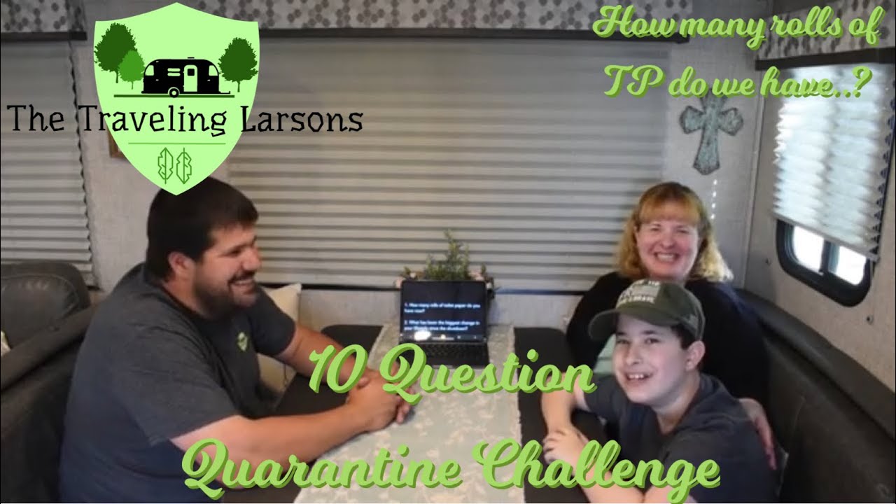 10 Question Quarantine Challenge - YouTube