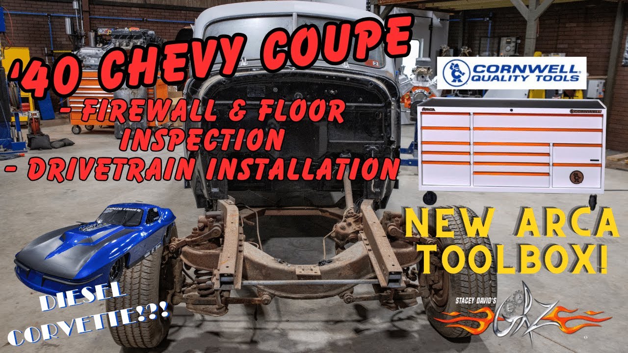 New Cornwell ARCA Toolbox, '40 Chevy Hot Rod Updates, DIESEL Corvette ...