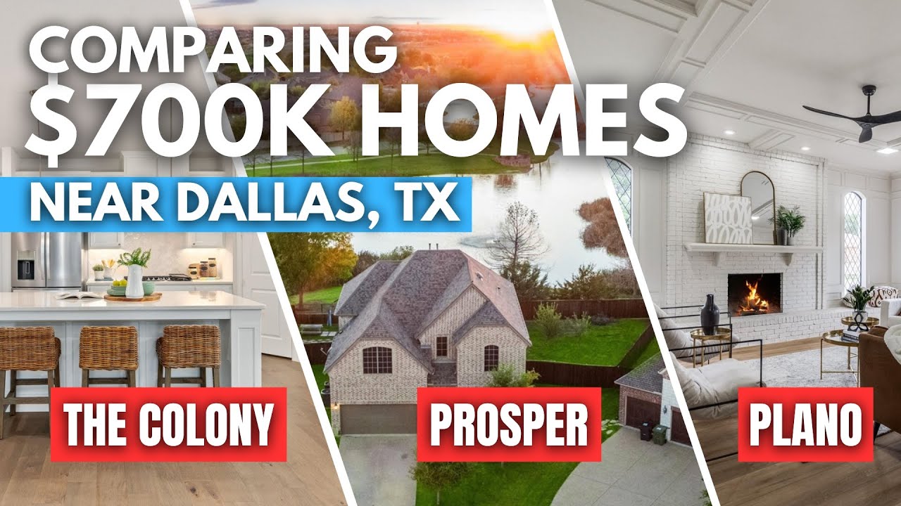 Best DALLAS, TX SUBURB For $700K? Tour Homes in PLANO, PROSPER, & THE ...