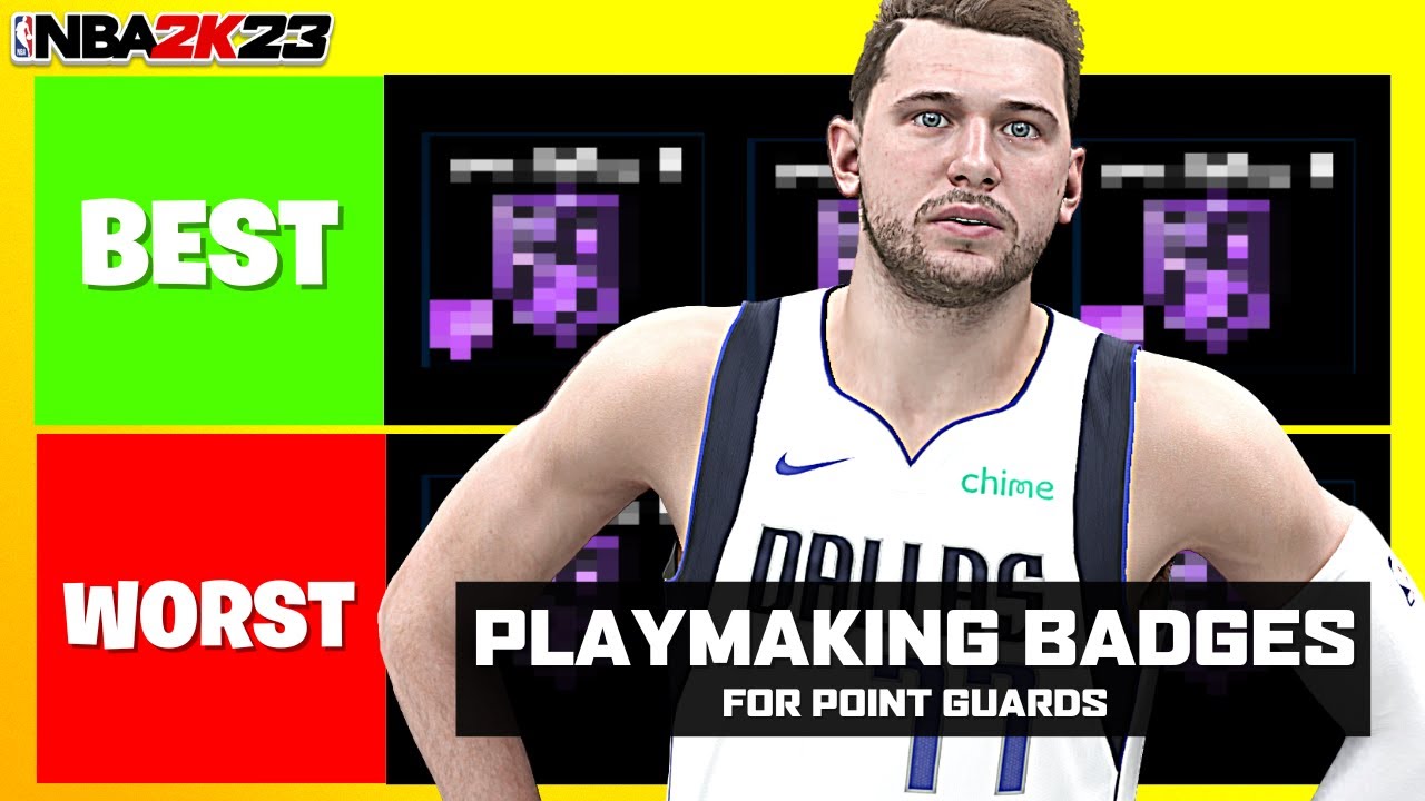 BEST PLAYMAKING BADGES FOR POINT GUARDS NBA 2K23 - Badge Tier List ...