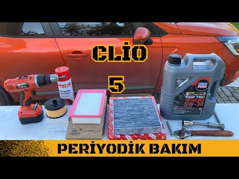 CLİO 5 PERİYODİK BAKIM \