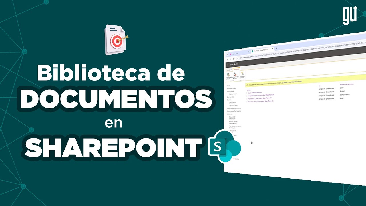 Biblioteca de Documentos en SharePoint - YouTube