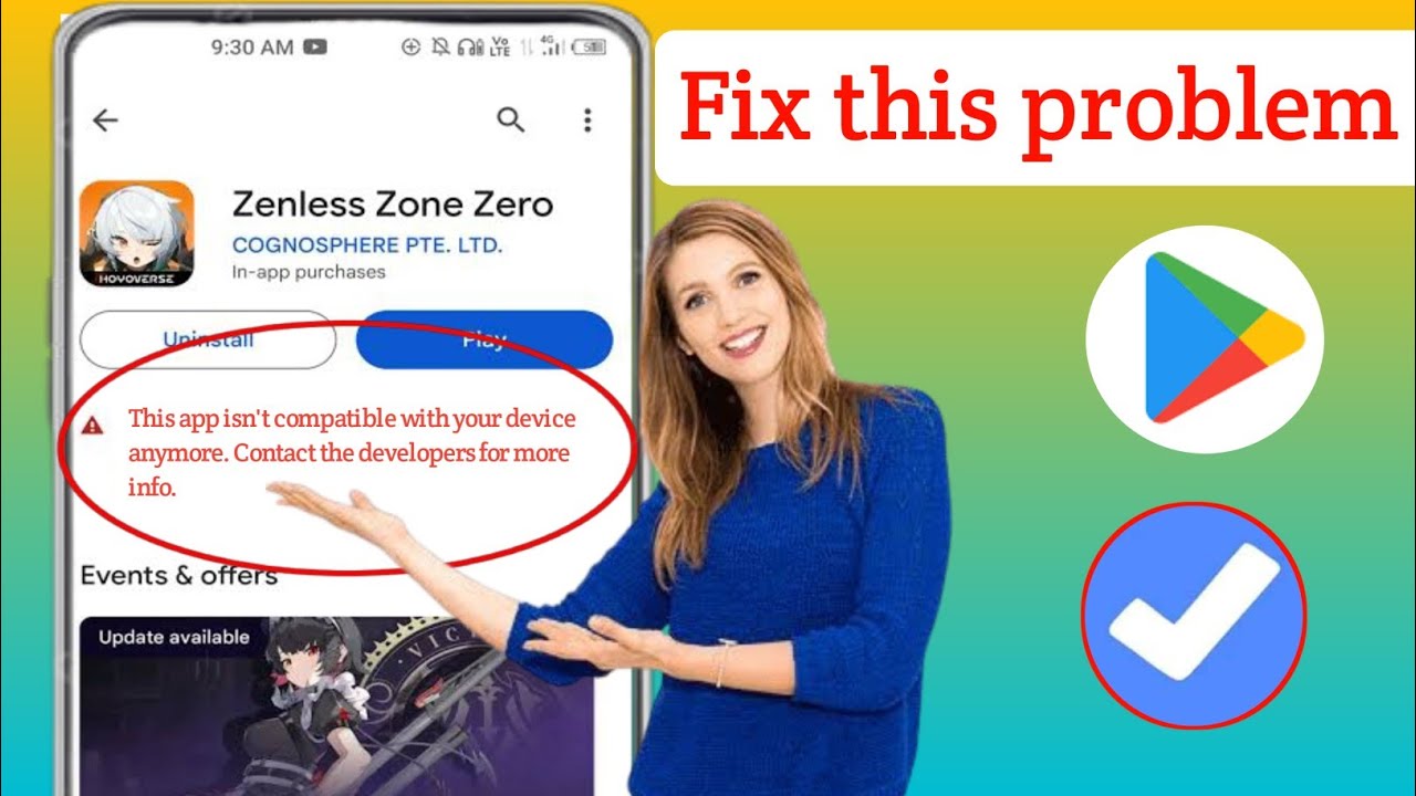How To Fix App Not Compatible Zenless Zone Zero (2024) | ZZZ Mobile ...