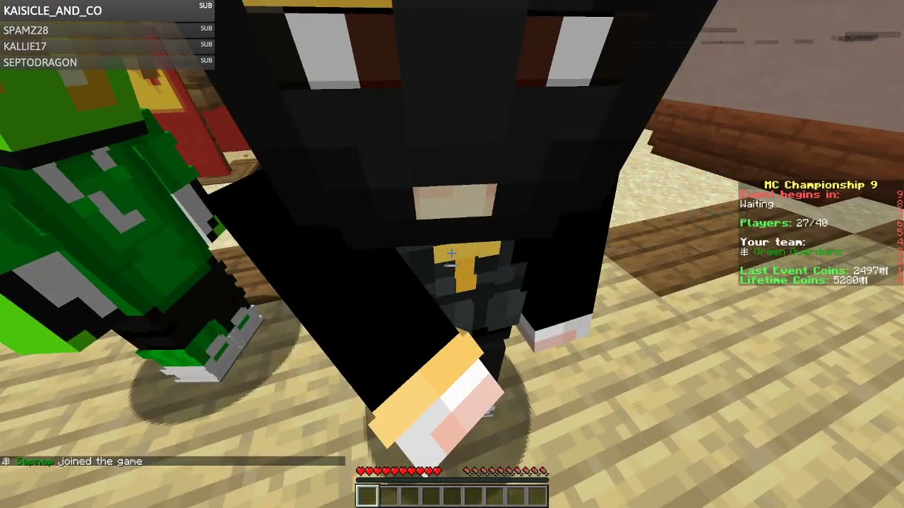 Minecraft Championship - Sapnap VODS - YouTube