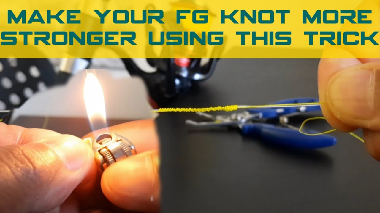 FG knot with rizutto knot locking Easy and strong lock knot finishing ...