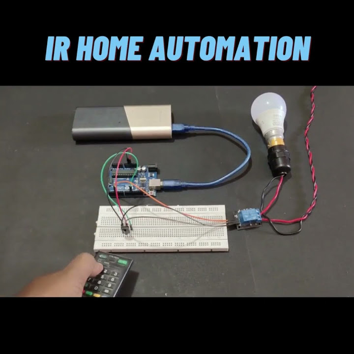 IR HOME AUTOMATION - USING ARDUINO - YouTube