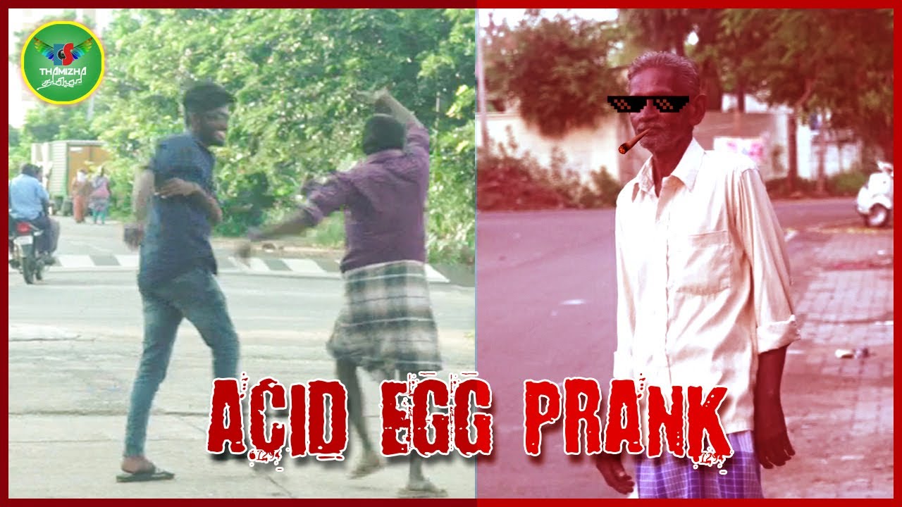 Acid Egg Prank || DS Thamizha || Tamil Prank - YouTube