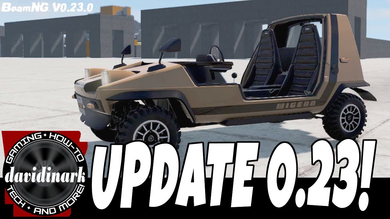 BeamNG Drive - UPDATE! Update 0.23 - YouTube