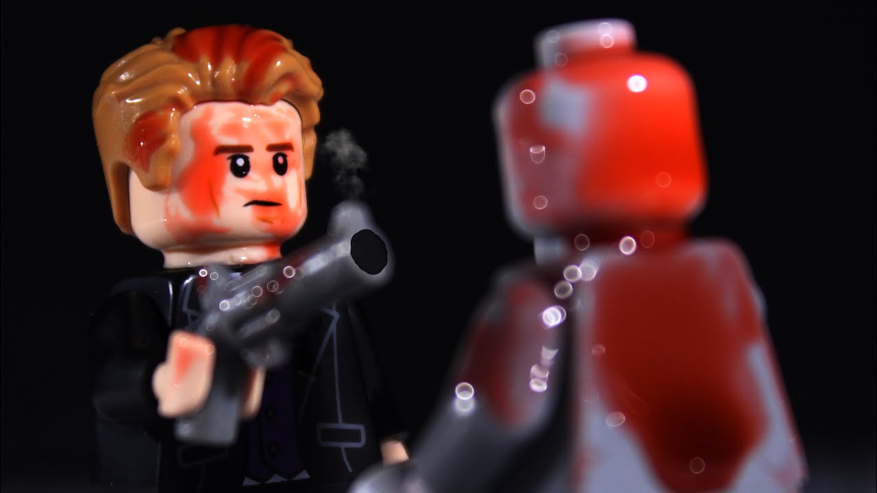 LEGO Gun Shot/Blood Effect Test / Stop Motion Animation - YouTube