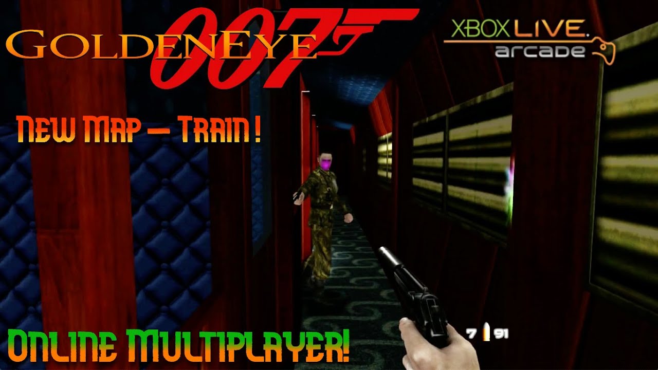 GoldenEye 007 XBLA: New MP Map Train! Online Multiplayer! (04/29/21 ...