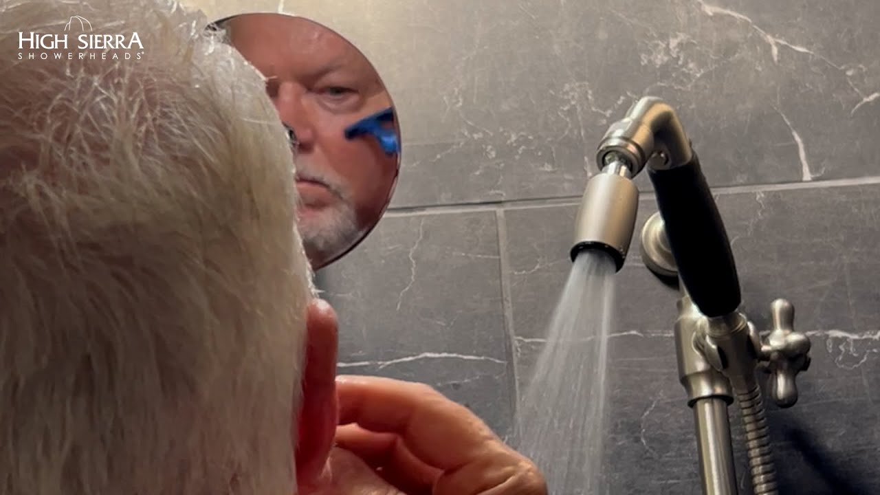 World's First Fogless Shower Mirror and Shower Head In One - YouTube