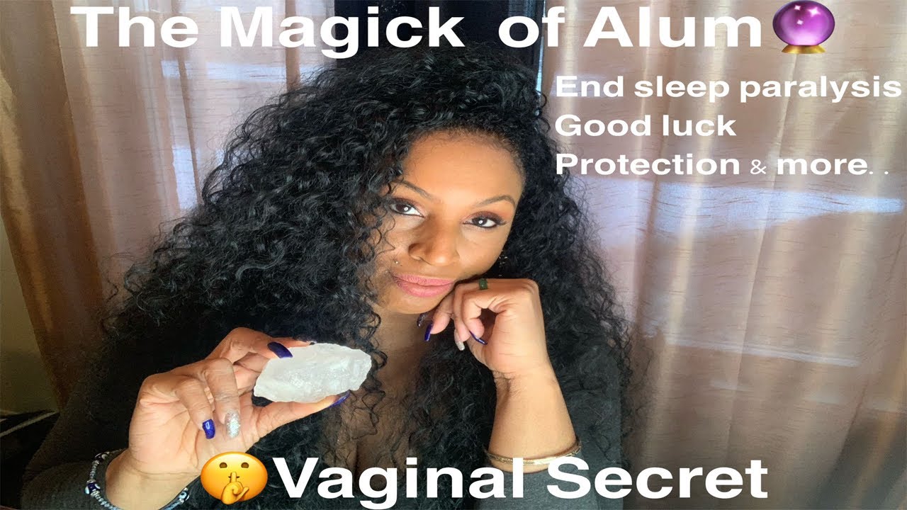 Alum Magickal Uses🔮(🤫Vagina Secret) #spells #magick #healingstone # ...