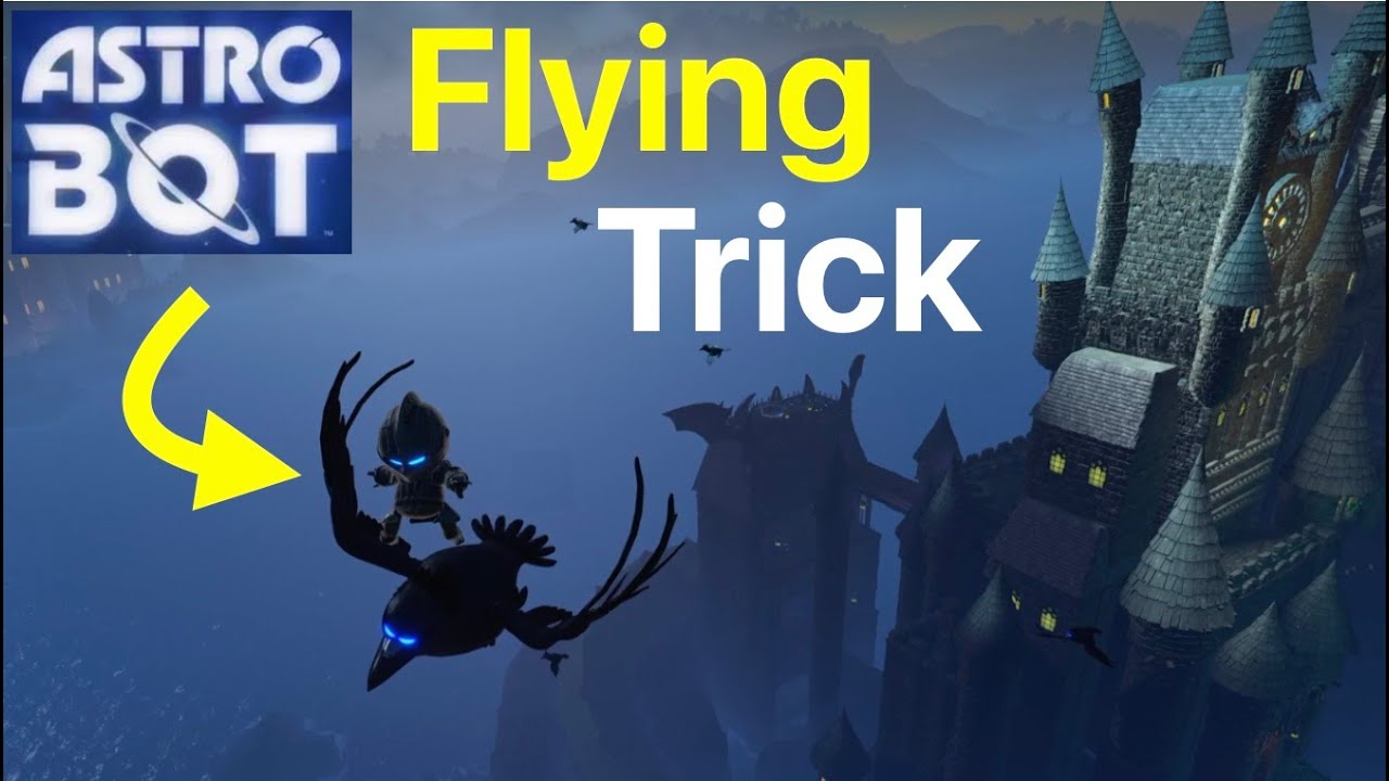 Astro Bot: Flying Trick (Ghouls & Bots) Ride Bird - YouTube