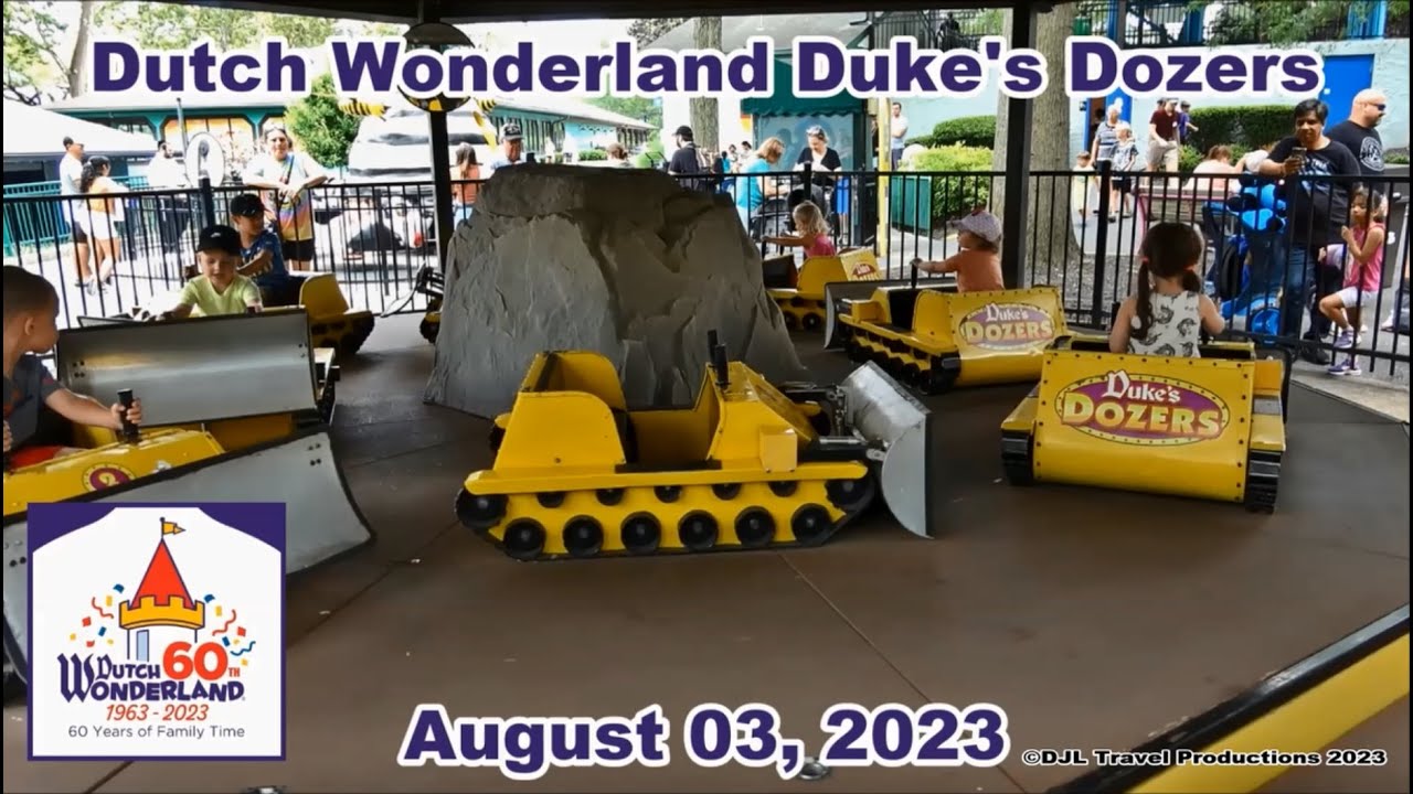 Dutch Wonderland Duke's Dozers | August 03, 2023 - YouTube