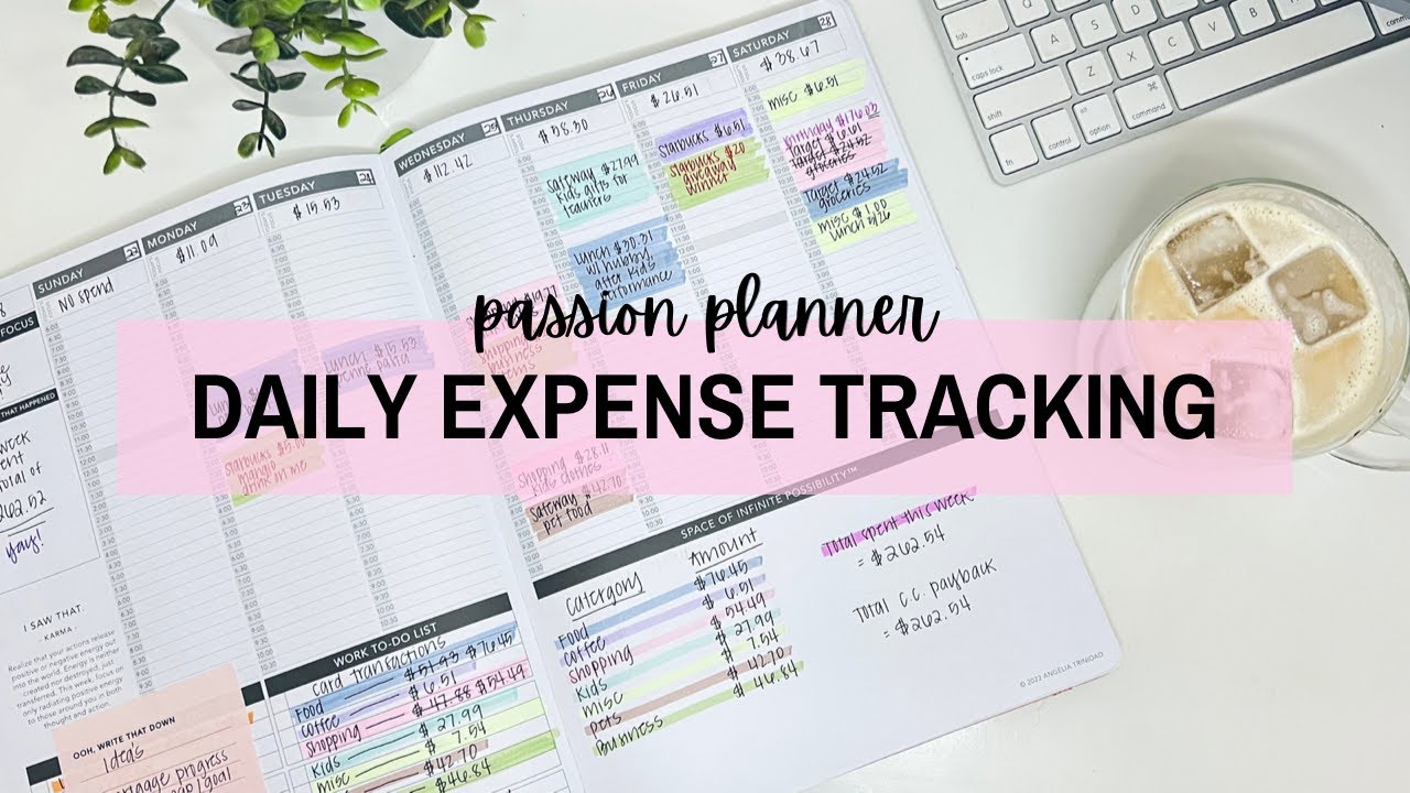 How To Track Daily Expenses Passion Planner Edition YouTube How To Track Daily Expenses Passion Planner Edition YouTube