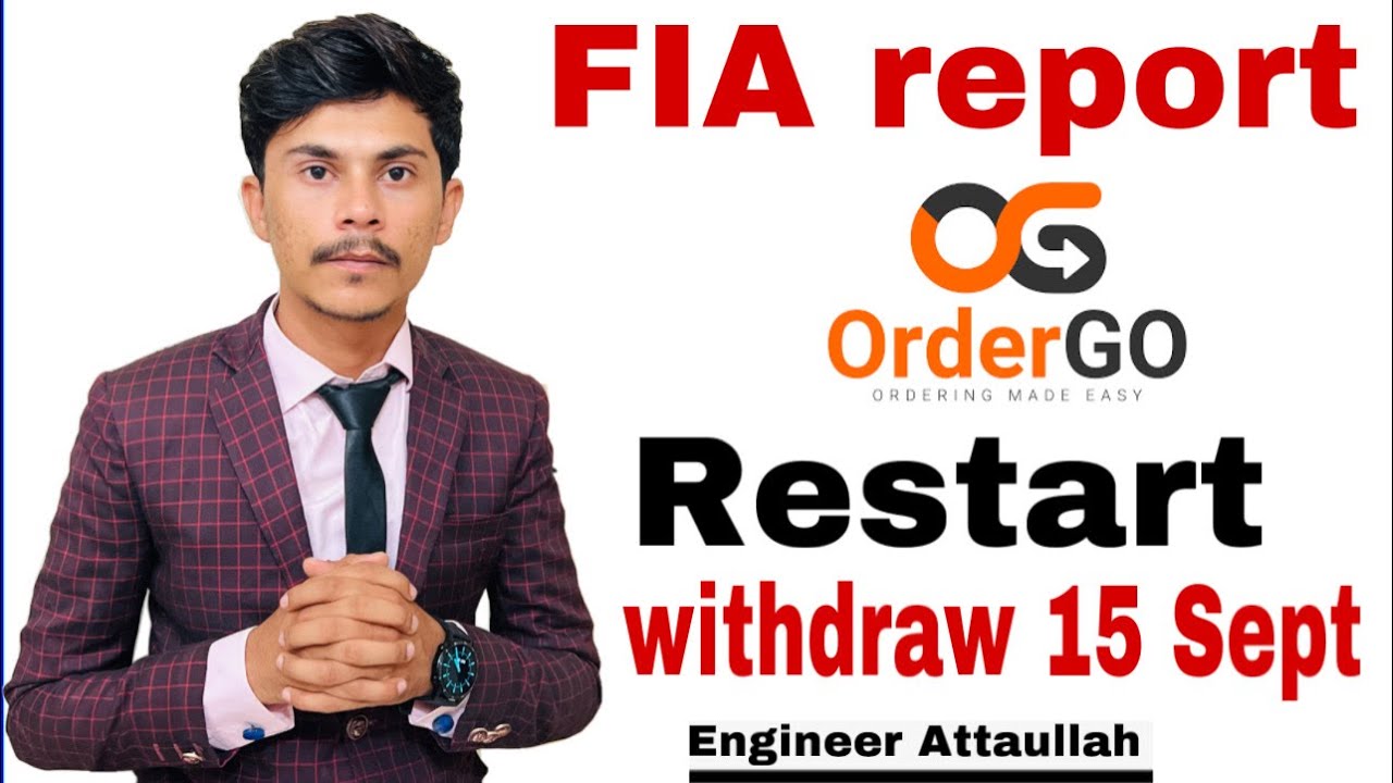 Order Go app new Update | Order go Withdraw | order go real or fake ...